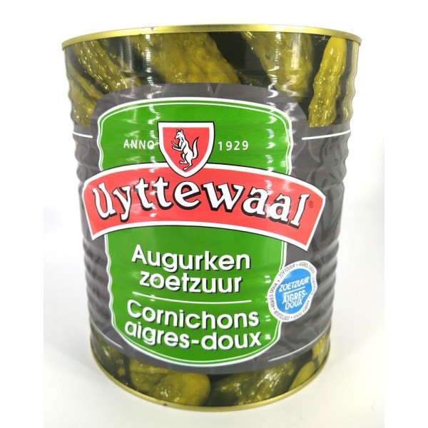 AUGURKEN 10.2L BLIK DILL CHIPS UYTTEWAAL